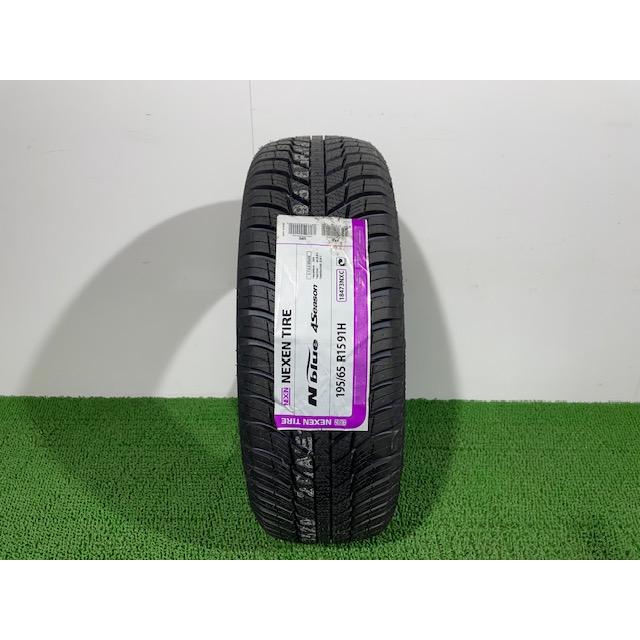 エヌブルー ☆送料込み☆ 195/65R15 NEXEN N'blue 4SEASON オールシーズン 1本 195/65/15 タイヤ : クルマのくつした屋 - 通販 - Yahoo!ショッピング