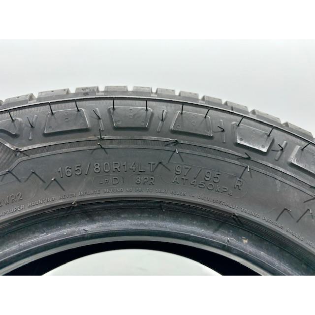 AGILIS ☆送料込み☆ 2022年製 165/80R14 LT 97/95R 8PR MICHELINE 3 夏 2本 165/80/14 ...