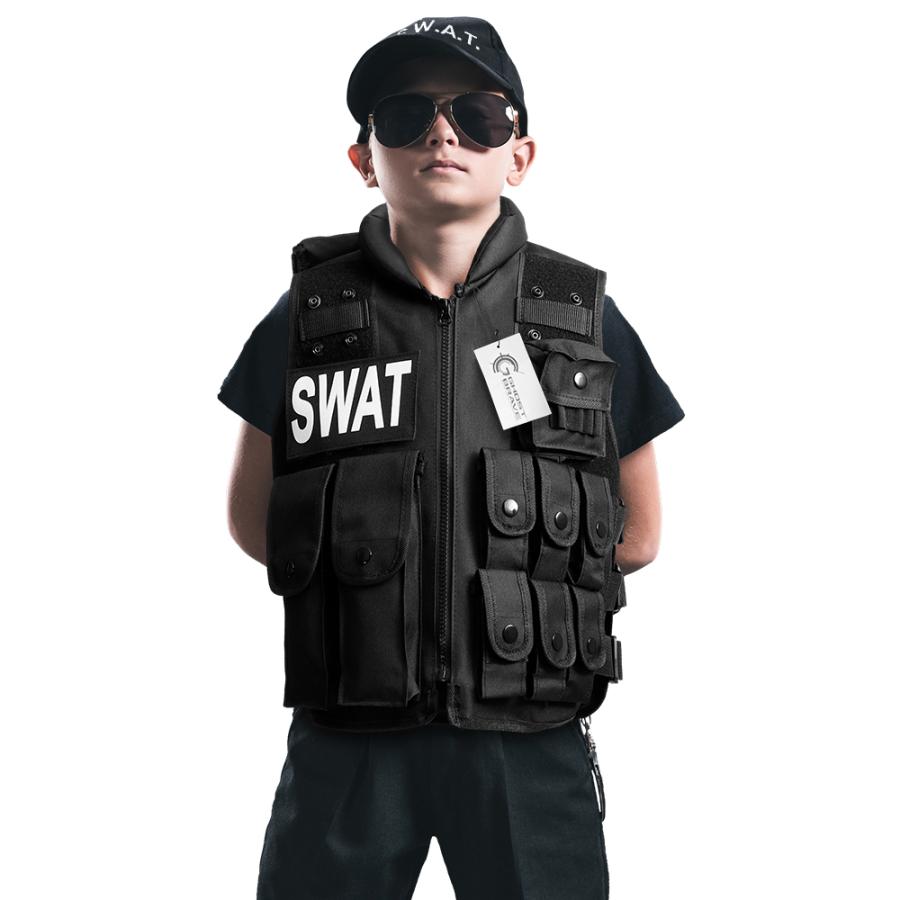 ハロウィン コスプレ 子供 SWAT 子ども ベスト アメリカンポリス ハロウィン コスプレ 子供 SWAT 子ども ベスト アメリカンポリス