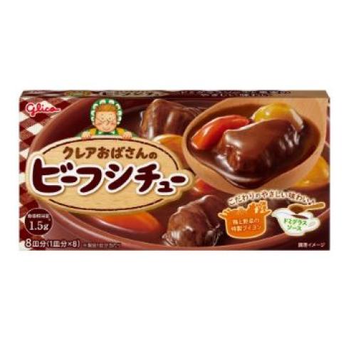 江崎グリコ クレアおばさんのビーフシチュー 148g×10個 : 4901005000803 : クスリのアオキ2号店ヤフー店 - 通販 - Yahoo!ショッピング