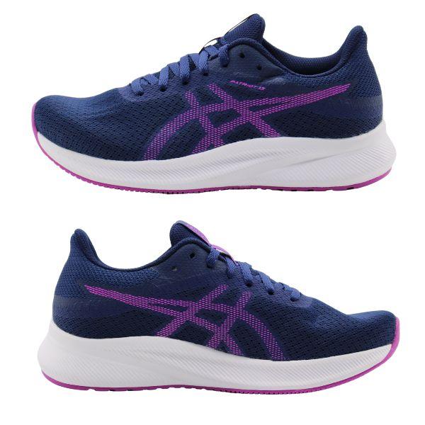 アシックス asics スニーカー レディース 靴 ブラック 黒 通気性 ブルー ネイビー ランニング ウォーキング メッシュ PATRIOT 13 1012B312 ...