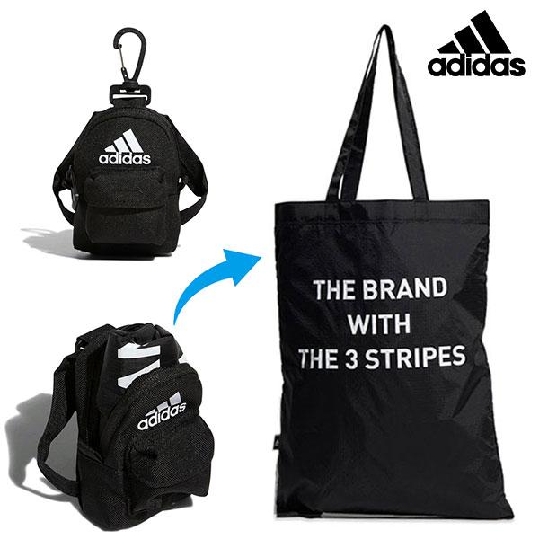 adidas アディダス エコバッグ パッカブル バッグ トートバッグ サブバッグ かばん メンズ レディース ジュニア キッズ ADJ ...