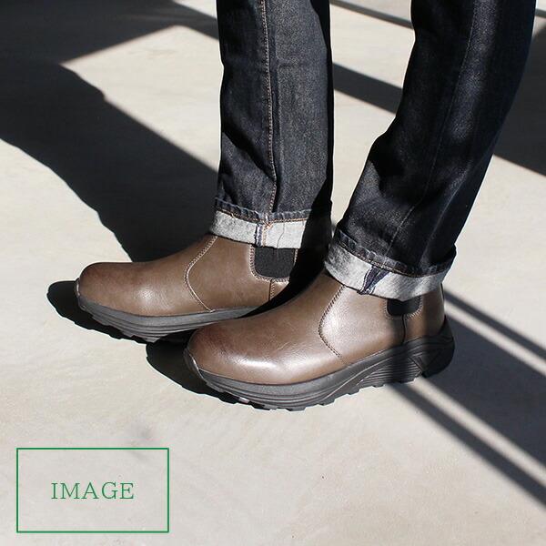 BCR ブーツ メンズ 靴 サイドゴアブーツ 防水 幅広 3E 雨 軽い 履きやすい 厚底 長靴 滑りにくい ショートブーツ シンプル レイン 通勤 通学 黒 ブラック BCR 321 : 靴 ...