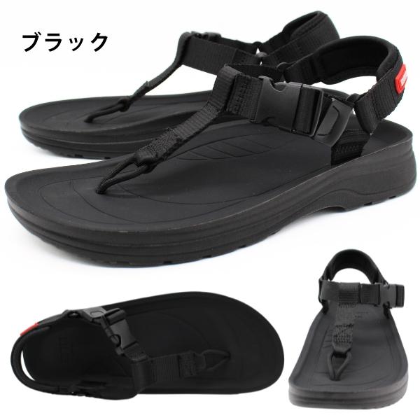 EDWIN エドウィン サンダル メンズ 靴 黒 ブラック スポーツサンダル トングサンダル 痛くない 疲れない 歩きやすい おしゃれ 走れる 夏 アウトドア EW-5222 : 靴のニシムラ ...