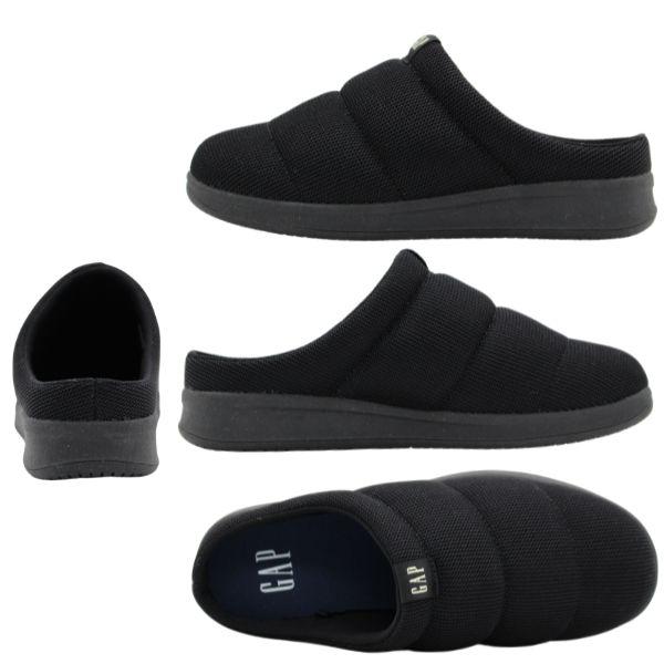 GAP ギャップ スリッポン レディース 靴 ルームシューズ モックシューズ サンダル スリッパ 黒 ブラック 軽量 軽い 厚底 GPU22529 : 靴のニシムラ - 通販 - Yahoo ...
