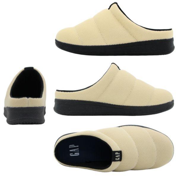 GAP ギャップ スリッポン レディース 靴 ルームシューズ モックシューズ サンダル スリッパ 黒 ブラック 軽量 軽い 厚底 GPU22529 : 靴のニシムラ - 通販 - Yahoo ...