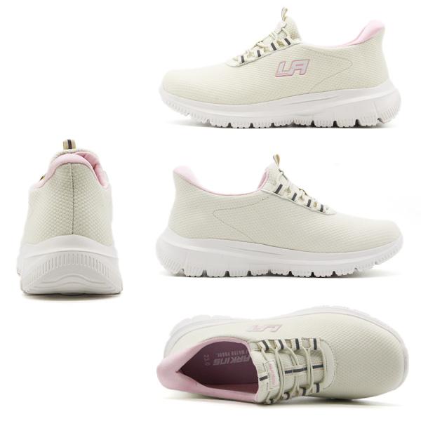 LARKINS スリッポン レディース 靴 スニーカー 黒 ブラック 防水 雨 レイン シューズ 白 軽量 軽い ハンズフリー 妊婦 買い物 主婦 子育て ラーキンス L-303 : 靴の ...