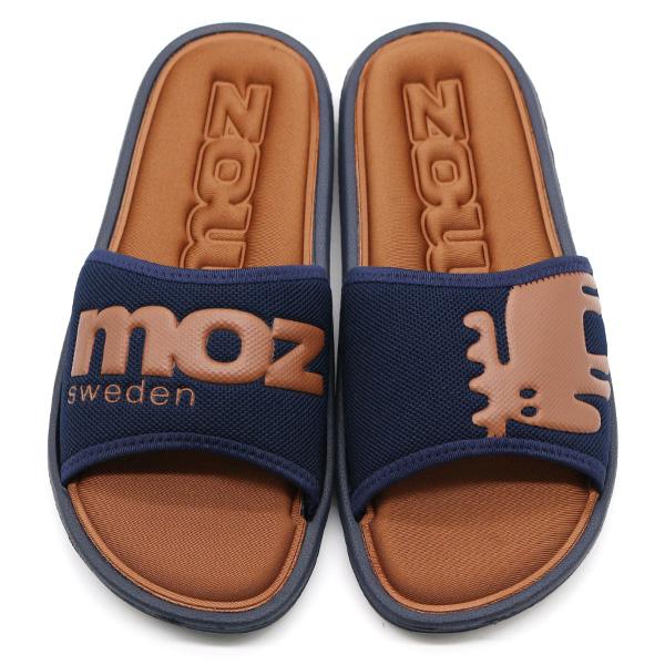 moz モズ サンダル メンズ 靴 快適 柔らかい 低反発 スライドサンダル シャワーサンダル アフターサンダル 軽量 夏 海 黒 ブラック グレー ネイビー MZ-3823 : 靴のニシムラ ...