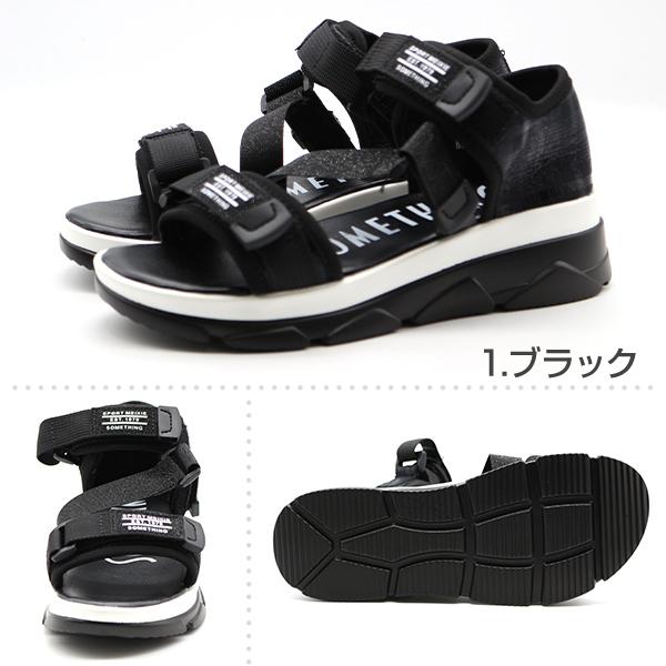 サンダル キッズ ジュニア 子供 靴 スポーツ 黒 ブラック ホワイト サムシング エドウィン SOMETHING EDWIN SOM-3129 : 靴のニシムラ - 通販 - Yahoo ...