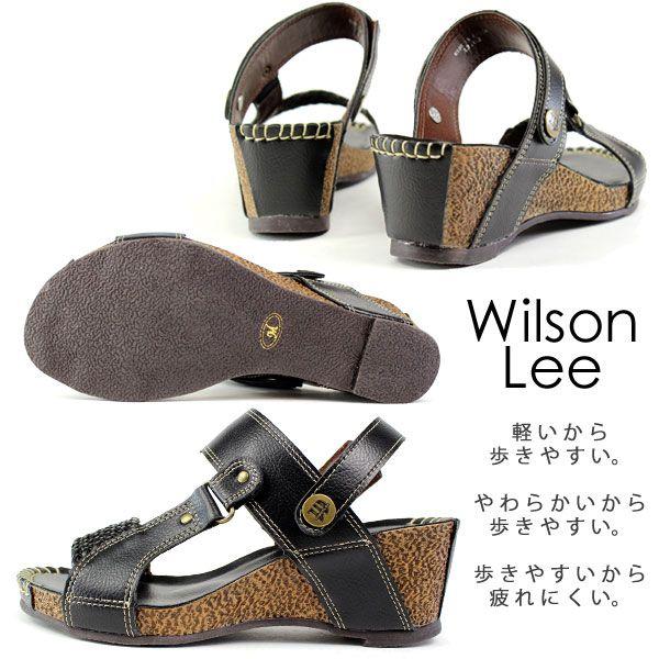 Lee Wilson No.2366 ウィルソンリーレディースサンダル : 靴のニシムラ - 通販 - Yahoo!ショッピング