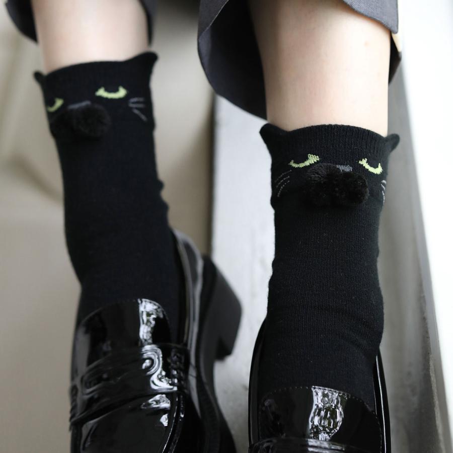 Tabio レディース 靴下 猫 ボン天 ショートソックス 靴下屋 タビオ 日本製 : 靴下屋 Tabio Yahoo!店 - 通販 - Yahoo!ショッピング