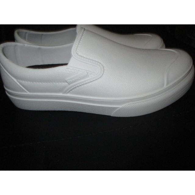 防水シューズ mandom #56 ホワイト : 本庄はきもの店 - 通販 - Yahoo!ショッピング