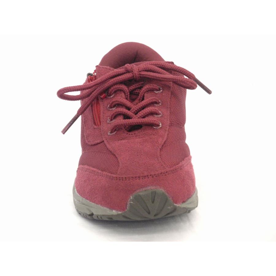 ウィンブルドン レディース ファスナー付 スニーカー L032 ワイン 軽量 WIMBLEDON : 靴はムラタ ヤフー店 - 通販 ...