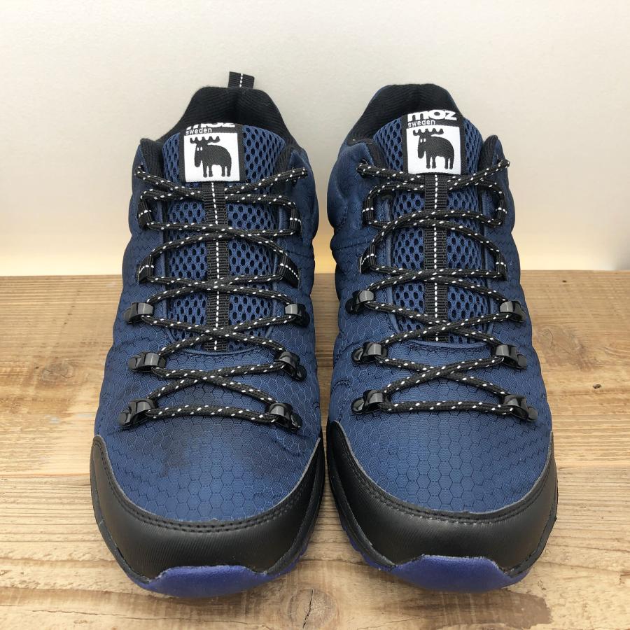 moz モズ トレッキング スニーカー 軽量 防水 撥水 メンズ 低反発クッション グリップ アウトドア ハイキング キャンプ ブラック ネイビー カーキ 靴 2277 :moz-2277 ...