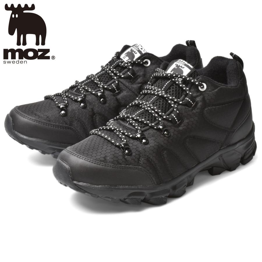 moz トレッキングシューズ メンズ モズ 軽量 防水 低反発 アウトドア ハイキング キャンプ ブラック ネイビー カーキ 靴 2277 : 靴工房あきまい - 通販 - Yahoo!ショッピング