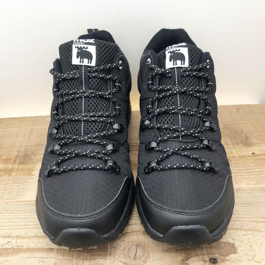 moz モズ トレッキング スニーカー 軽量 防水 撥水 メンズ 低反発クッション グリップ アウトドア ハイキング キャンプ ブラック ネイビー カーキ 靴 2277 :moz-2277 ...