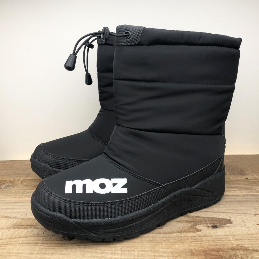 moz モズ ブーツ スノーブーツ メンズ 秋冬 防寒 防水 撥水 防滑 中綿ダウン ロング ブラック ネイビー カーキ グレー ベージュ 2673 :moz-2673:靴工房あきまい ...
