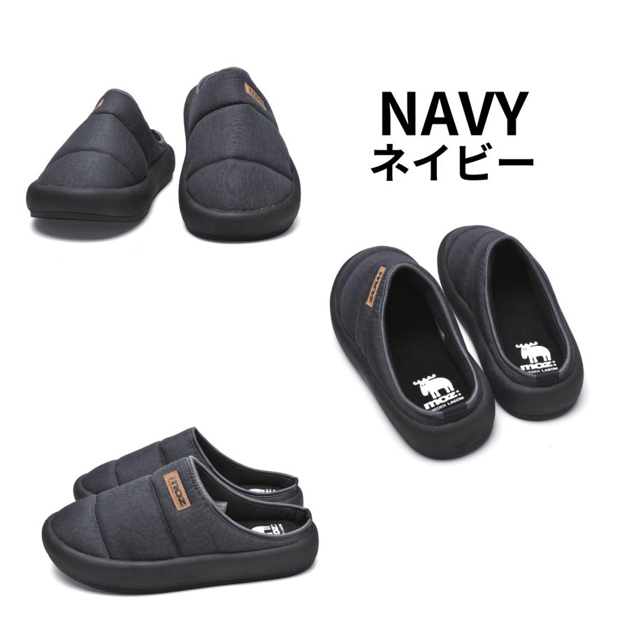 moz モズ 防寒サンダル 冬用サンダル ウィンターシューズ サボ サンダル 靴 メンズ 4875 : 靴工房あきまい - 通販 - Yahoo!ショッピング