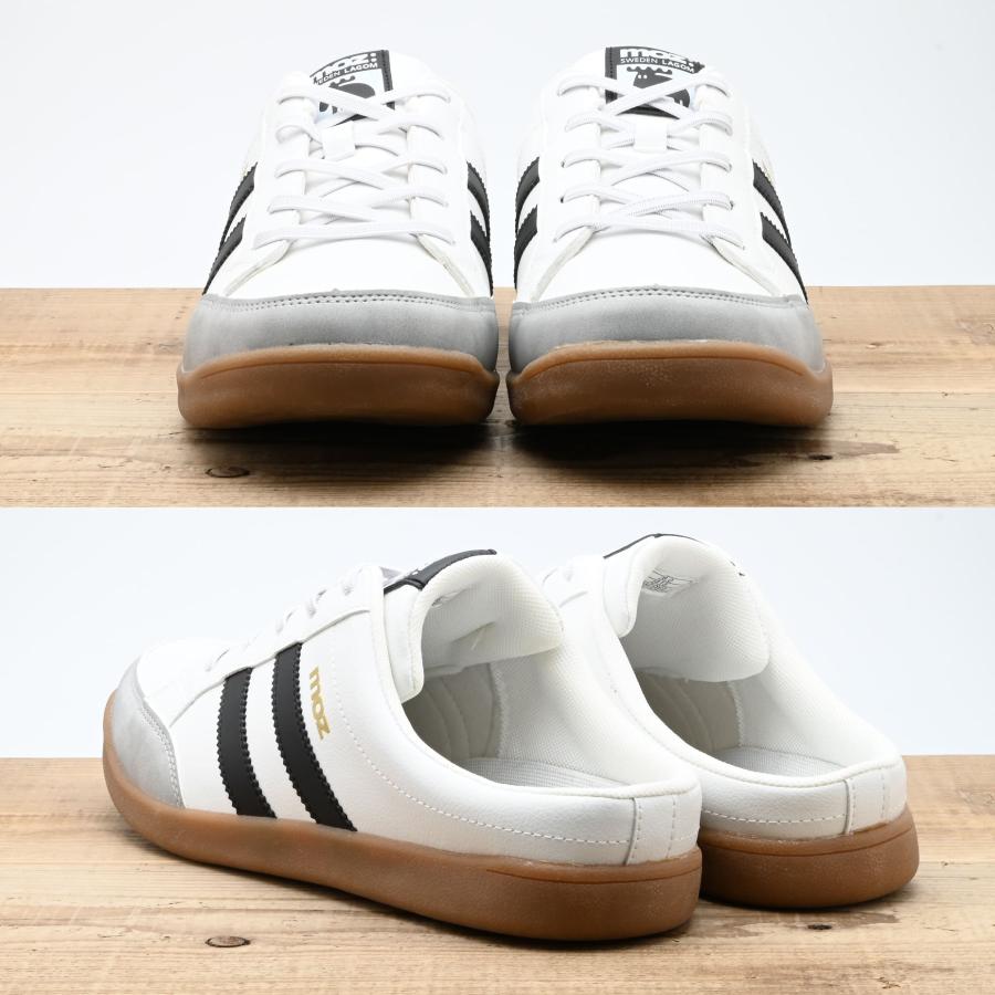 moz メンズ サボサンダル スライドスニーカー レトロ クラッシック 軽量 クッションインソール 紳士 5815 : 靴工房あきまい - 通販 - Yahoo!ショッピング