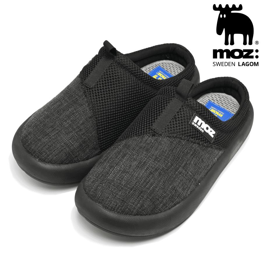 moz メンズサンダル サボ クロッグ 軽量 通年 厚底 モズ 黒 グレー 5823 : 靴工房あきまい - 通販 - Yahoo!ショッピング