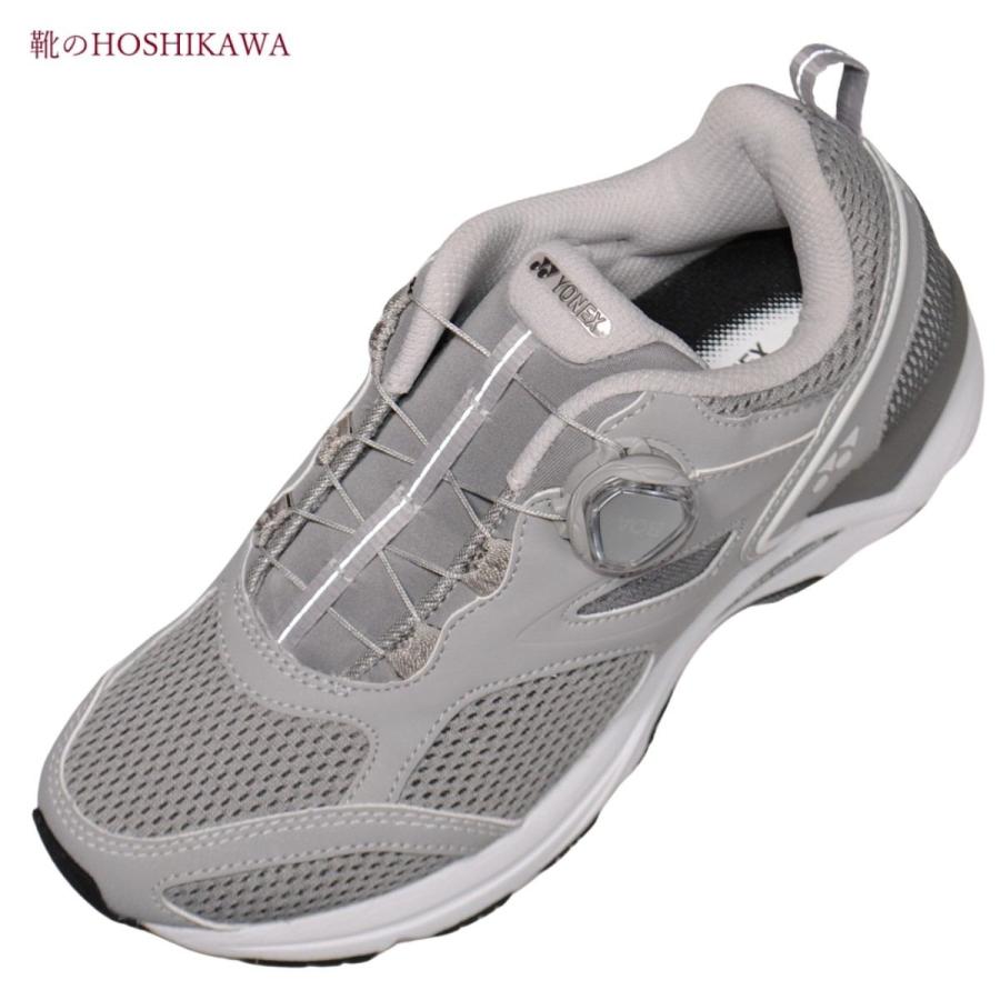 YONEX SHR900C ヨネックス スニーカー 22cm〜29cm ユニセックス 148 ライトグレー ダイヤルシューズ 脱ぎ履きが楽 合皮 軽量 :shr900c-148-11 ...