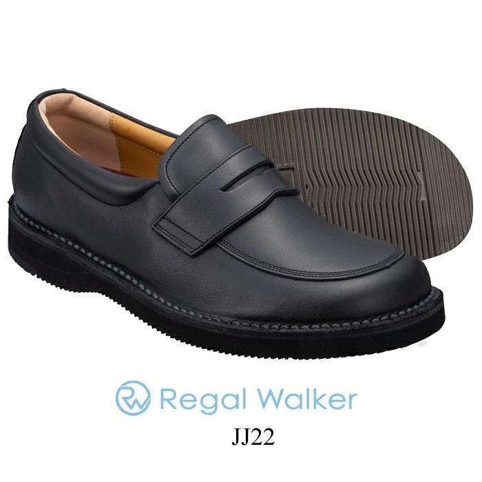 REGAL リーガル 靴 ウォーカー メンズ ローファー ビジネスシューズ カジュアルシューズ JJ22 ブラック 本革 日本製 通勤 誕生日 ギフト プレゼント : くつサポ ヤフー店 ...