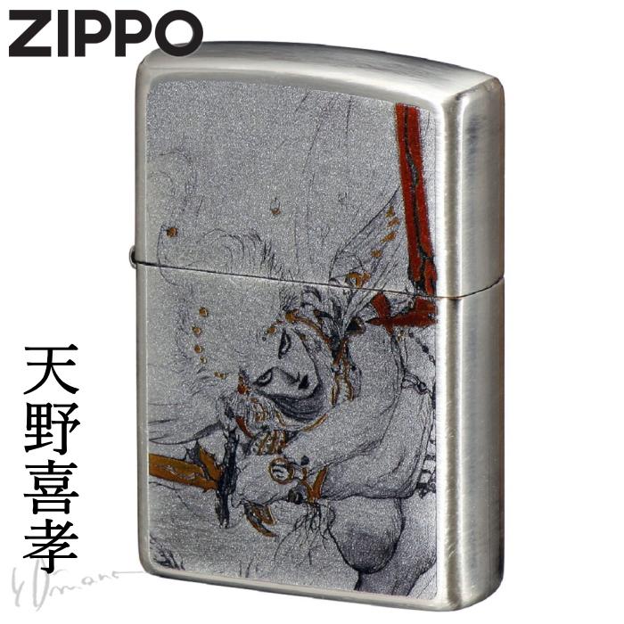 ZIPPO ジッポー 天野喜孝 F3-Twin Sword ファイナルファンタジー FF3 神秘的 キャラクター かっこいい ZIPPO ...