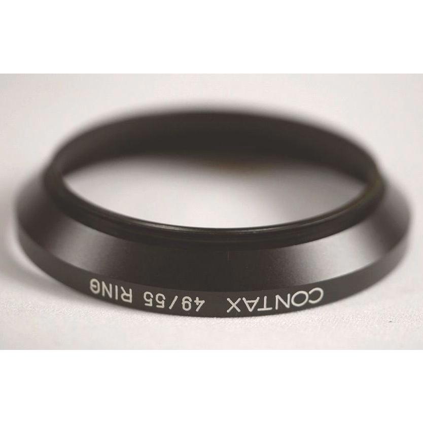 CONTAX（コンタックス） 純正 49/55 リング(極美品) : 観龍堂 - 通販 - Yahoo!ショッピング