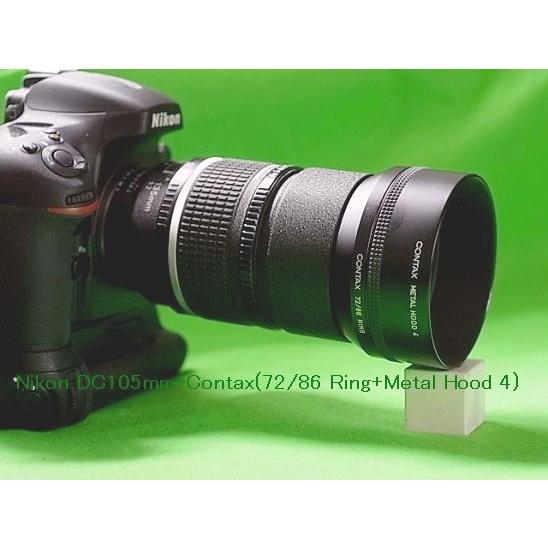 Contax コンタックス 純正 Metal Hood No.4+ Ring 72/86 の セット(新同美品) : 観龍堂 - 通販 - Yahoo!ショッピング