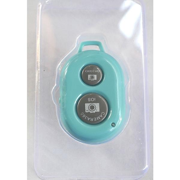 スマホ用 Bluetooth リモートシャッター/AB Shutter 3/ブルー(新同品) : 観龍堂 - 通販 - Yahoo!ショッピング