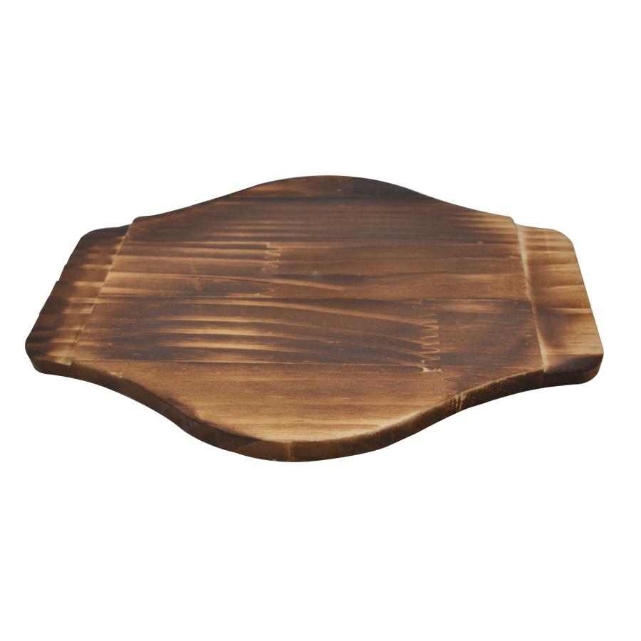 木台22cm 丸取手付き (ビビンバ石食器用) W220mmxD160mm RBW-22 : キッチンワールドTDI - 通販 - Yahoo!ショッピング