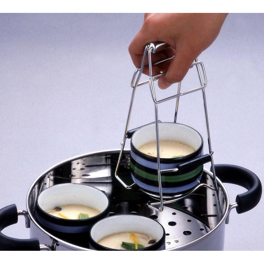 サンクラフト 蒸し物用 トング 茶碗蒸し 蒸し器 日本製 食洗機可 らくらく道具シリーズ RD-07 : rd-07 : キッチンワールドTDI - 通販 - Yahoo!ショッピング