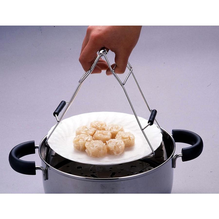 サンクラフト 蒸し物用 トング 茶碗蒸し 蒸し器 日本製 食洗機可 らくらく道具シリーズ RD-07 :RD-07:キッチンワールドTDI - 通販 - Yahoo!ショッピング