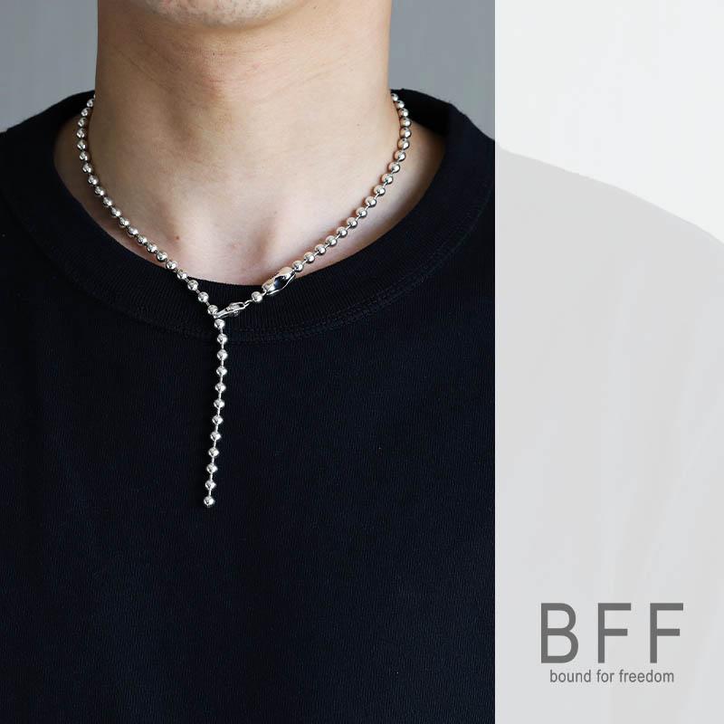 BFF ブランド Y字ネックレス ボールチェーン ネックレス 50cm BFF ブランド Y字ネックレス ボールチェーン ネックレス 50cm