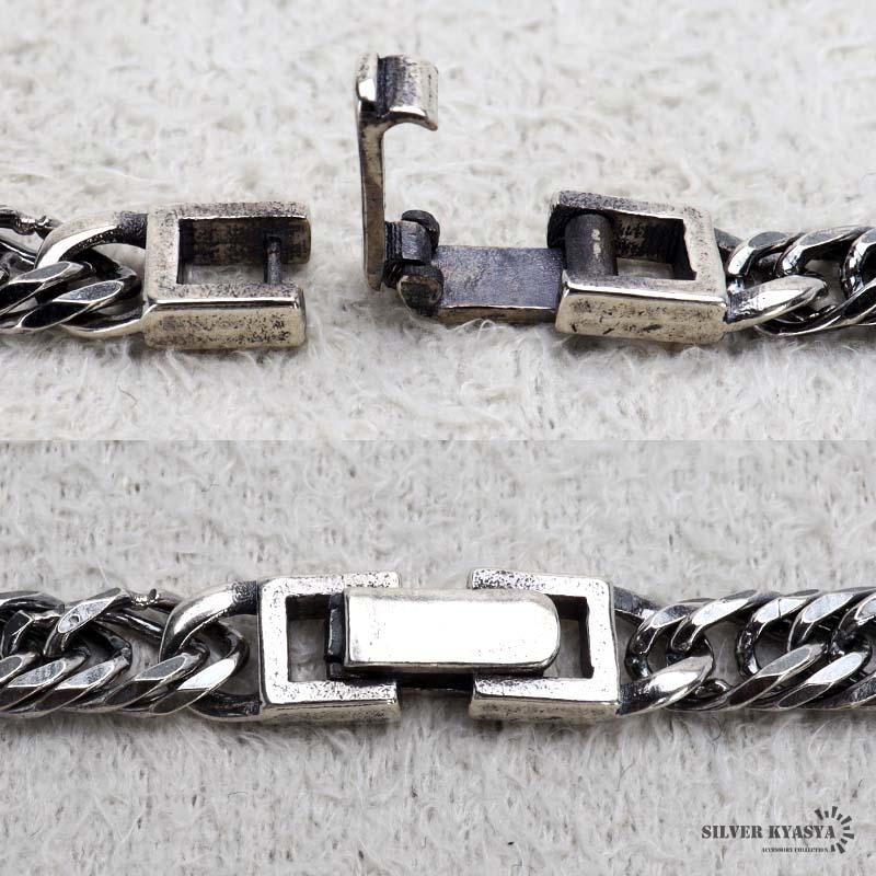 シルバー925 6面カット トリプル 喜平チェーンネックレス 中折れ 喜平ネックレス 幅4.5mm 50cm 金属アレルギー対応 :cs065-50cm:SILVER KYASYA - 通販 ...