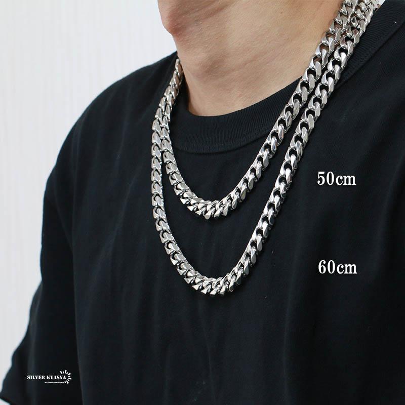 幅12mm STAINLESS STEEL ステンレス 喜平ネックレス 6面カット 幅12mm STAINLESS STEEL ステンレス 喜平ネックレス 6面カット