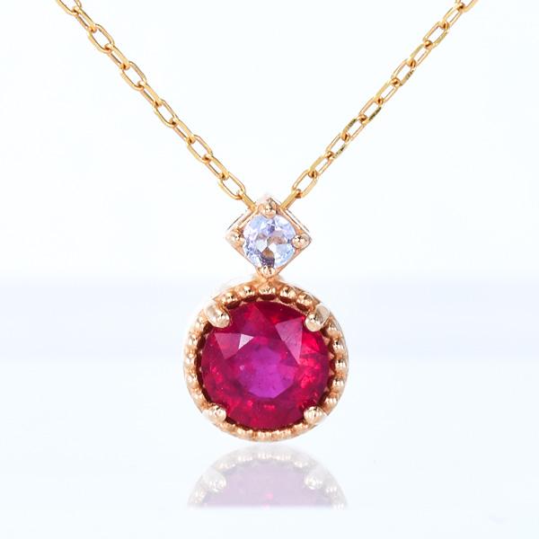 ペンダント ルビー K10ピンクゴールド クルール CG022CIBS-YPG-046 : kyfactory - 通販 - Yahoo!ショッピング