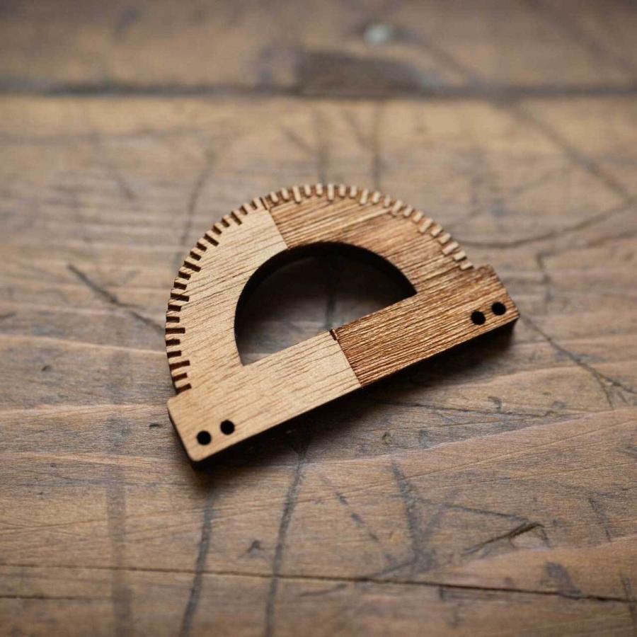 【木tch】クルミの木・ブローチ protractor（分度器） : 京のめぐみ - 通販 - Yahoo!ショッピング