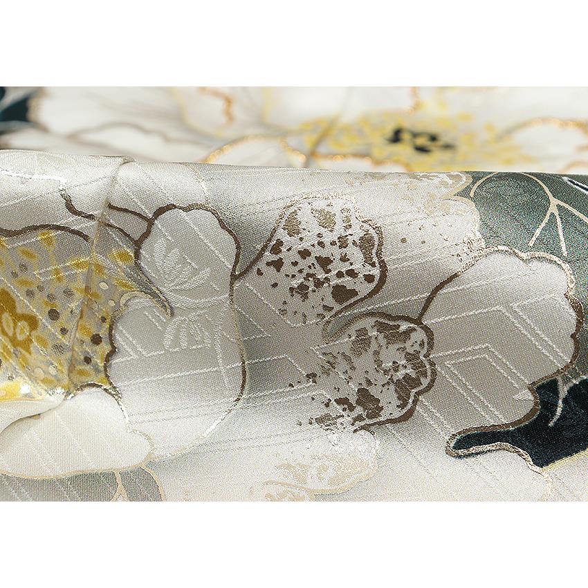 単品振袖 成人式振袖購入 ms331-1 ブルーグリーン深海色/花柄 : きもの京和楽 - 通販 - Yahoo!ショッピング