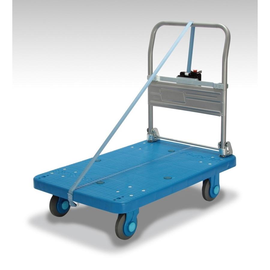 カナツー PLA300−DXーDS 荷締機付・ストッパー付・ハンドル折りたたみ式 PLA300-DX-DS 荷締機付台車 : キョウアイ ヤフーshop - 通販 - Yahoo!ショッピング