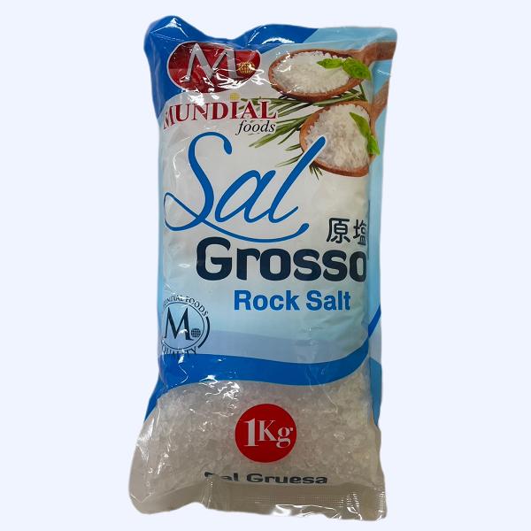 天日塩 粗塩 1kg MUNDIAL foods Sal Grosso Rock Salt : キョウダイマーケット - 通販 - Yahoo ...