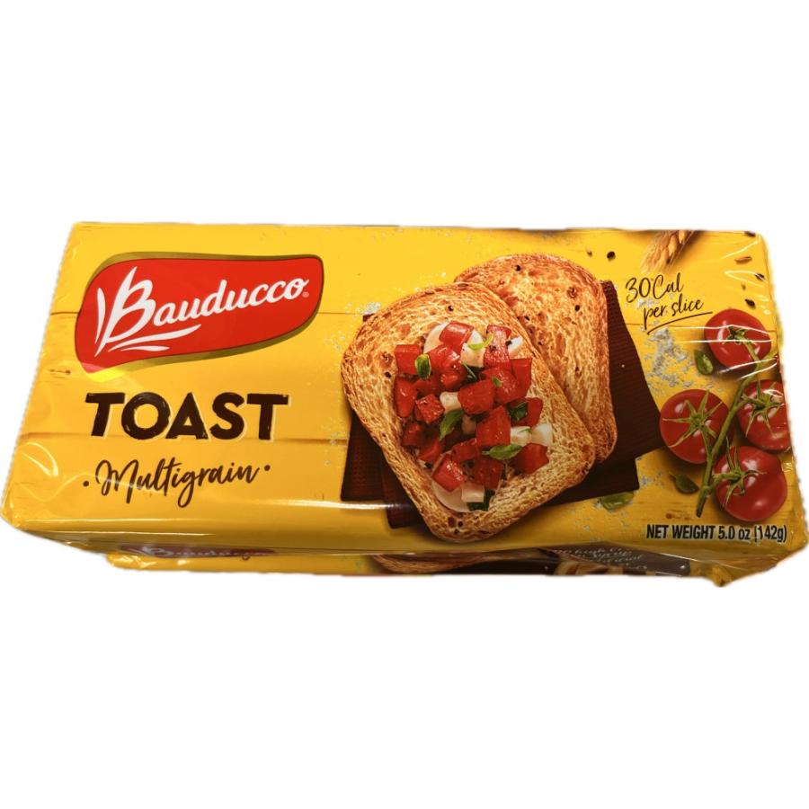 トースト マルチグレイン 142g バウドゥッコ TOAST Torrada Multigrain Bauducco : キョウダイマーケット - 通販 - Yahoo!ショッピング