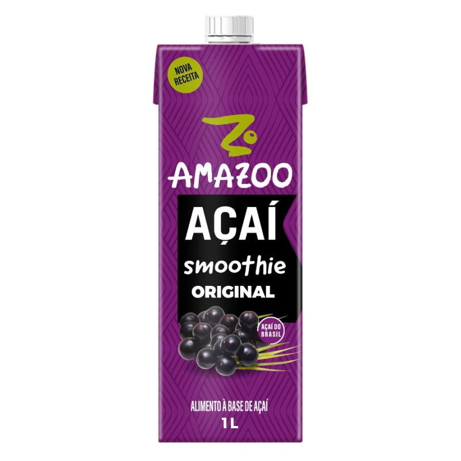 アマズー アサイースムージー オリジナル 1L AMAZOO ACAI ORIGINAL SMOOTHIE アサイー アサイ ブラジル産 濃厚 ...
