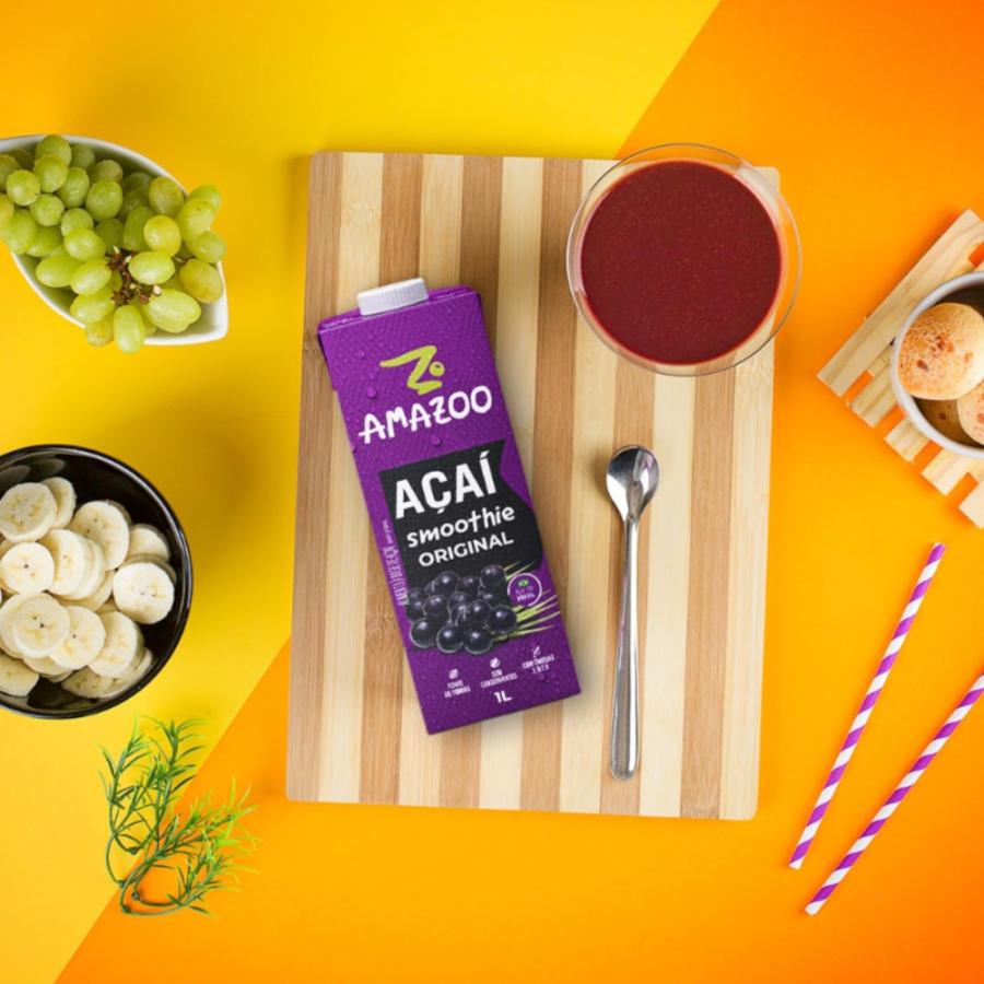 アマズー アサイースムージー オリジナル 1L AMAZOO ACAI ORIGINAL SMOOTHIE アサイー アサイ ブラジル産 濃厚 ...