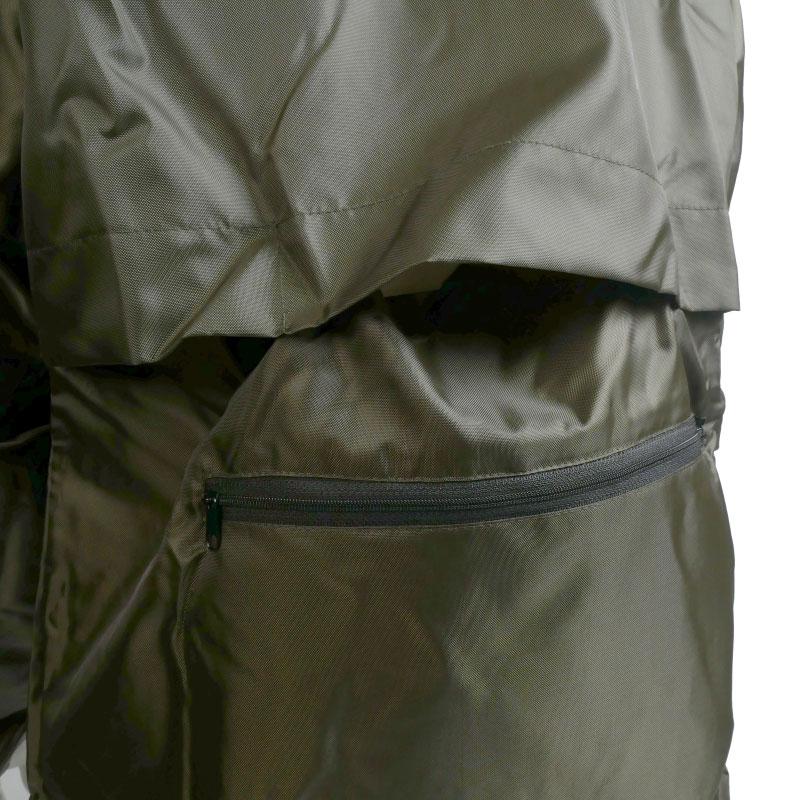 COVER WORK COVERWORK カヴァーワーク パッカブルオックスフォードフルジップヤッケ（パンツ別売） M L LL 3L 4L 5L ブラック オリーブ メンズ レディース F ...