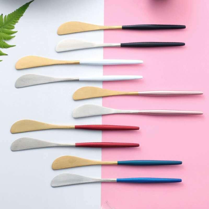 cesa beams バターナイフ2本セット カトラリー カトラリーセット 20色選べる 北欧 結婚祝い 食器 ギフト (/=バ2/) : 京 ...