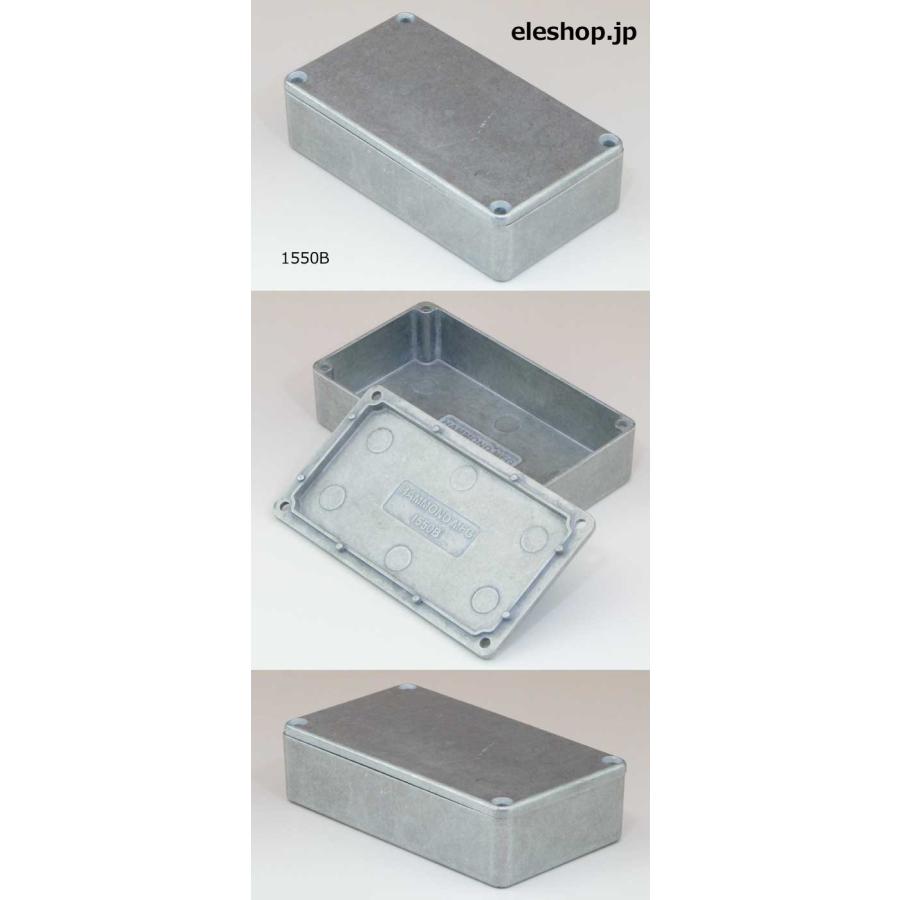 1550B アルミダイキャストケース : 共立電子産業 Yahoo!店 - 通販 - Yahoo!ショッピング