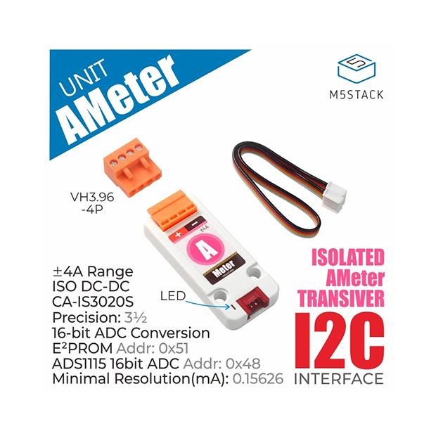 M5STACK-U086 M5Stack用電流計ユニット : 共立電子産業 Yahoo!店 - 通販 - Yahoo!ショッピング