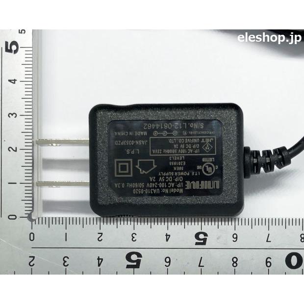 UA310-0520 PL03B ユニファイブ(UniFive) ACアダプター 5V 2A/φ2.1mmプラグ : 共立電子産業 Yahoo ...