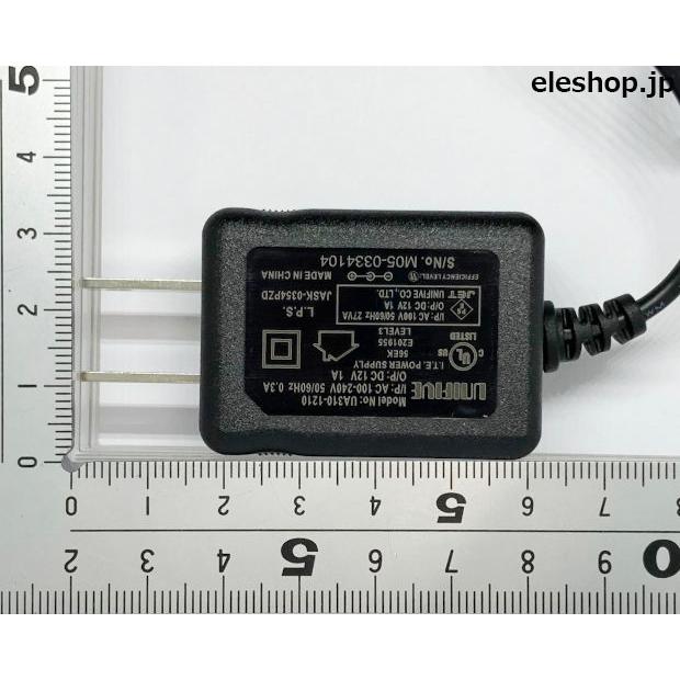 UA310-1210 PL03B ユニファイブ(UniFive) ACアダプター 12V 1A/φ2.1プラグ : 共立電子産業 Yahoo ...